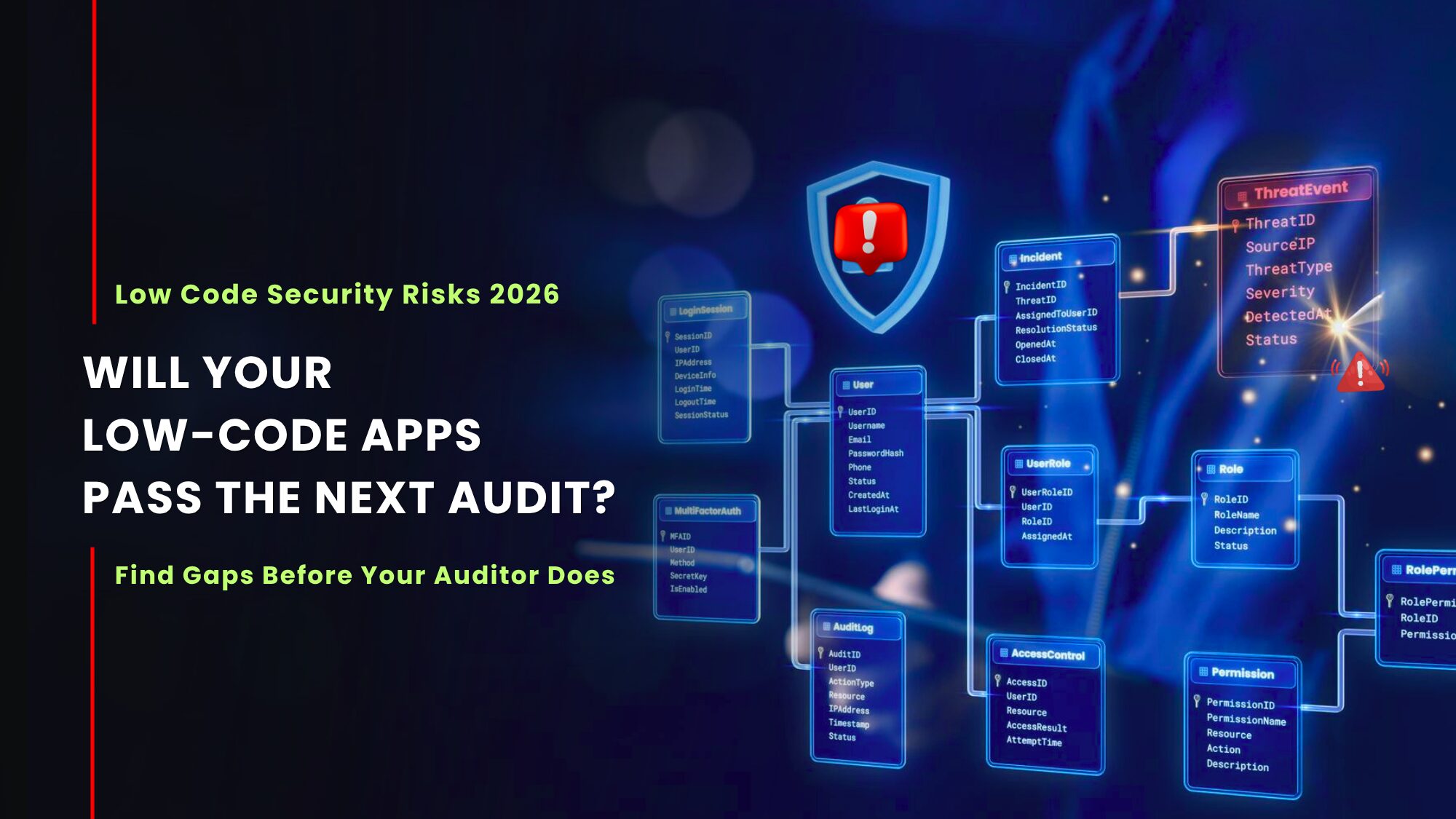 Low-Code Security Gaps: 6 Risks That Fail Security Audits